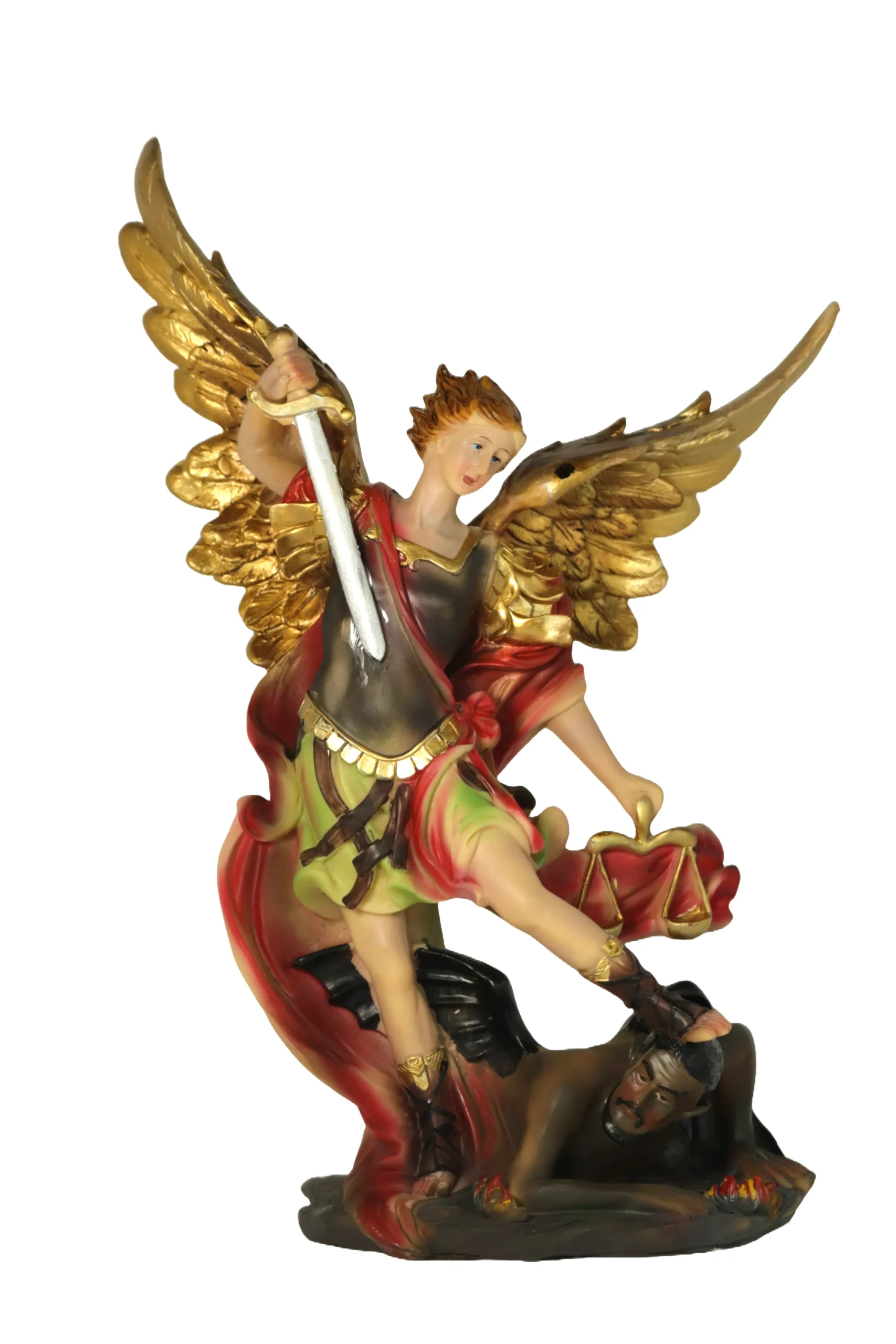 Saint Michael Archangel 12 Inch Statue