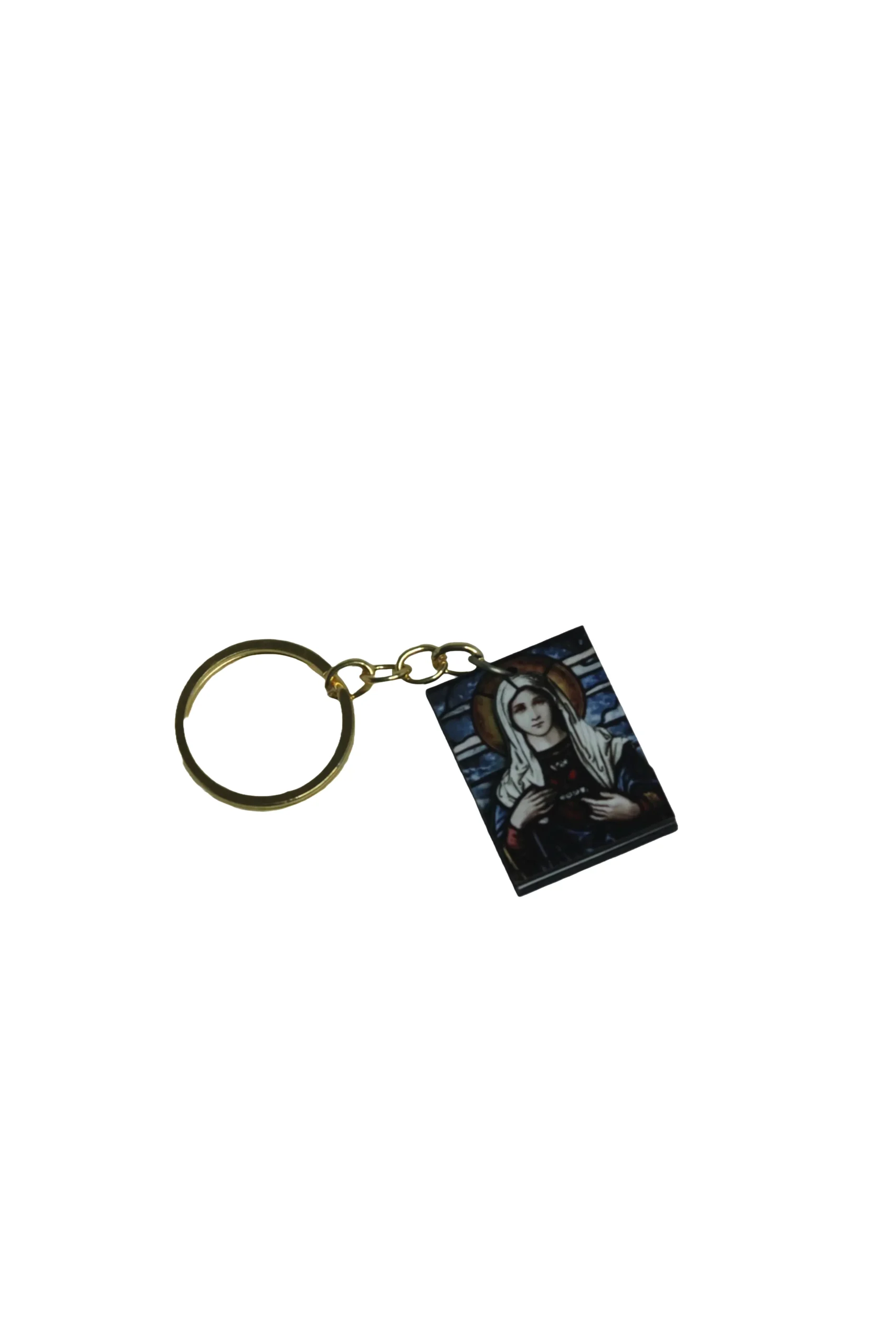 Square Key Chain Blessed Mary