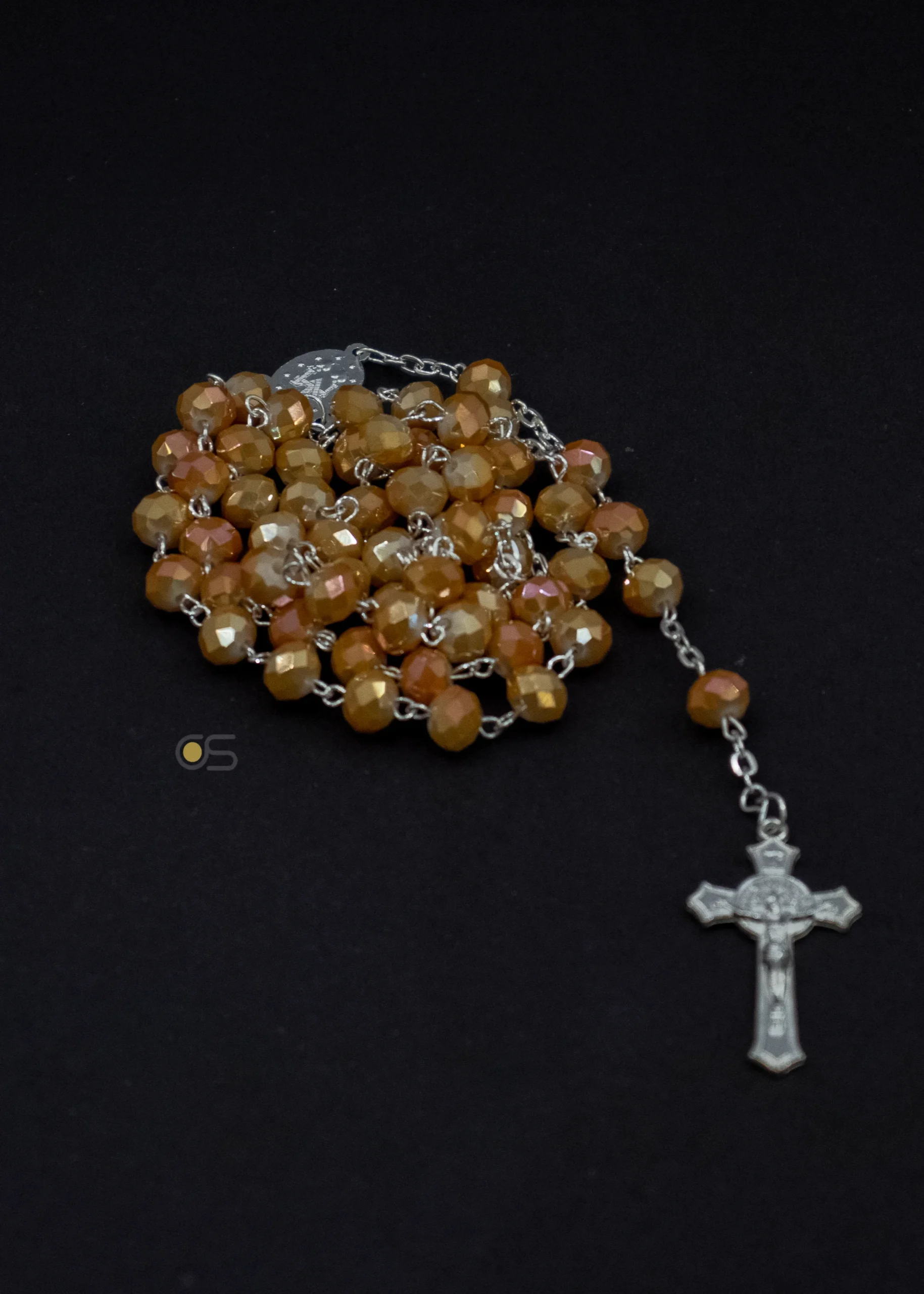 Diamond Cut Chain Rosary