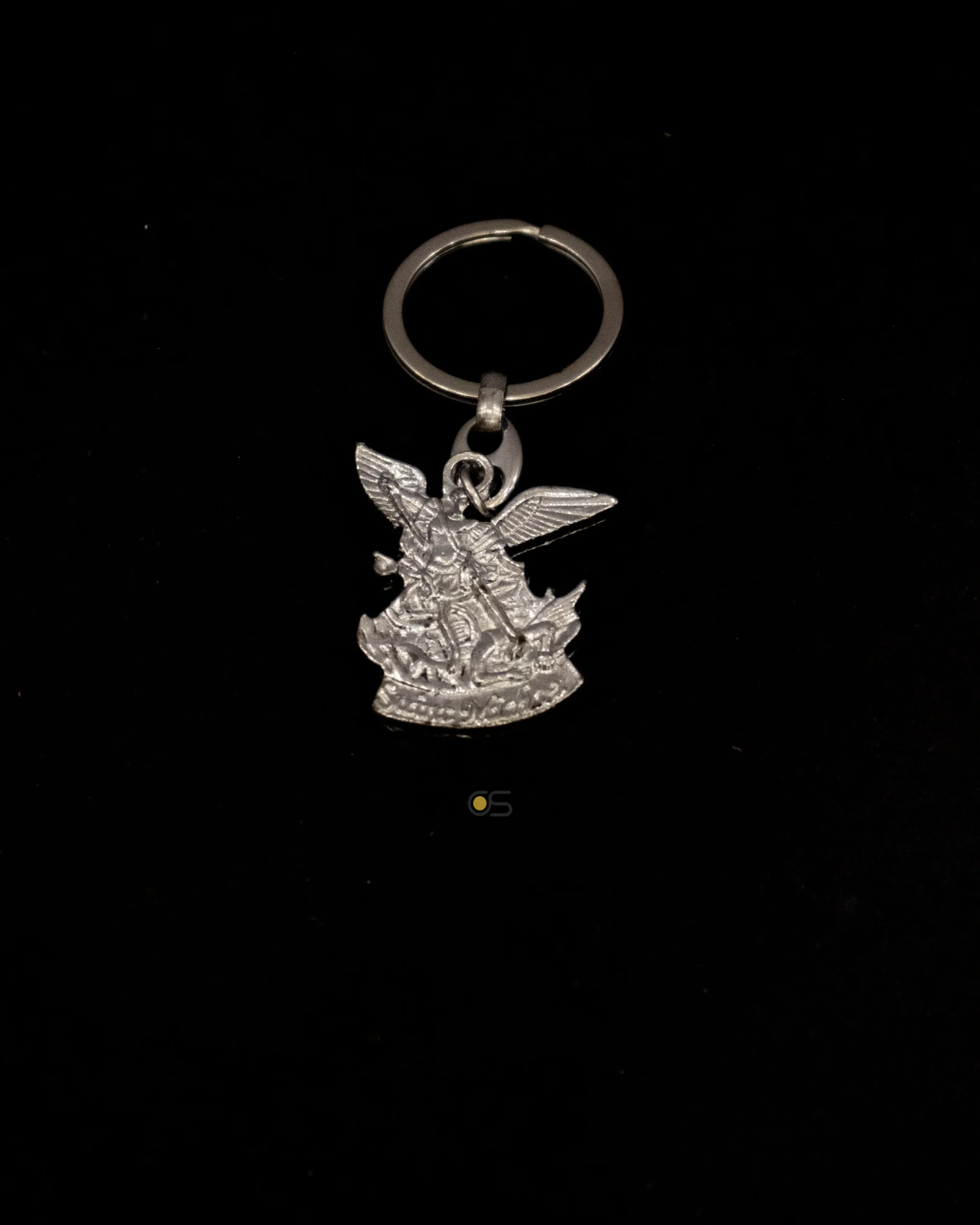 Saint Michael Metal Key Chain