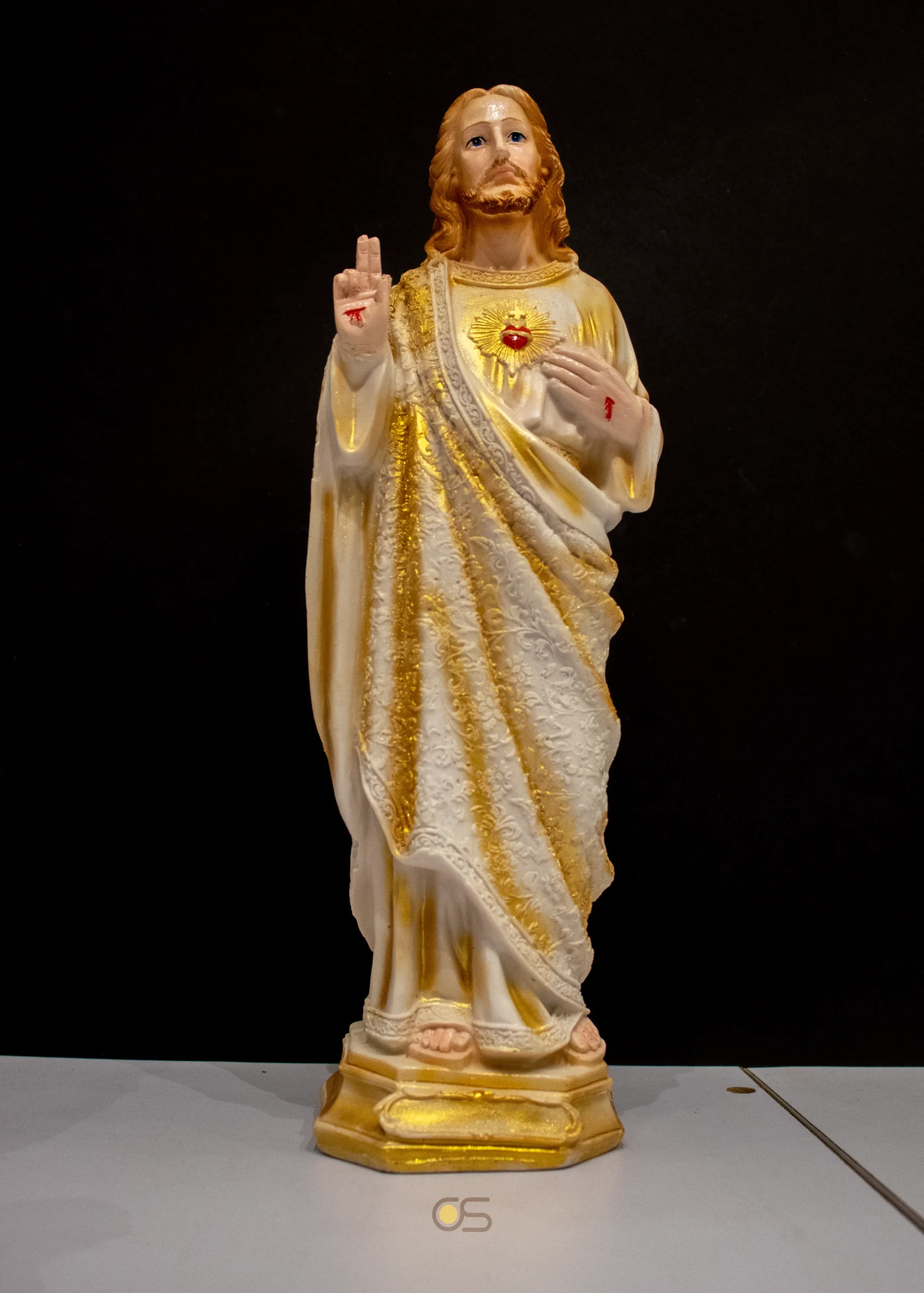 Buy Golden Touch Jesus Christ Statue 12 Inch | Poly Resin| Home Decor