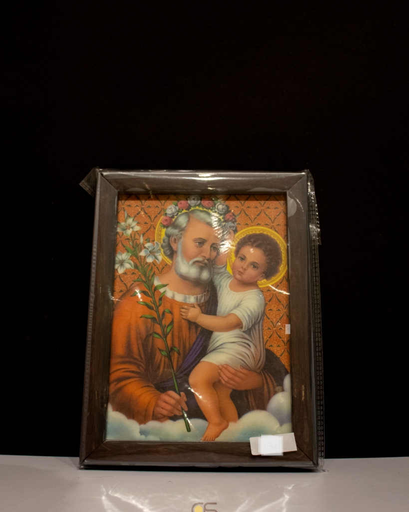 9.5 Inches St.Joseph Table Photo Frame