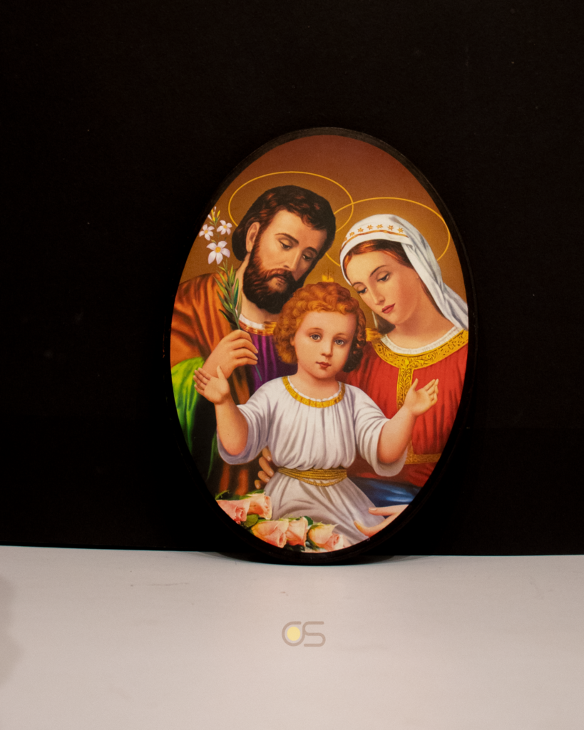 Holy Family Oval Shape Table Frame